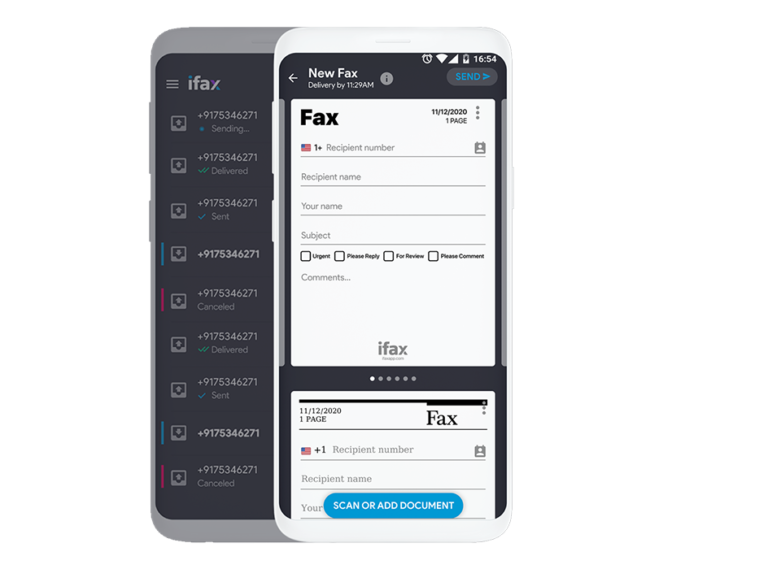 #1 Fax app for Android | Start using iFax for free