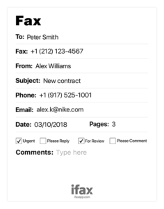 Online fax service. Secure. HIPAA compliant. Effortless. | iFax