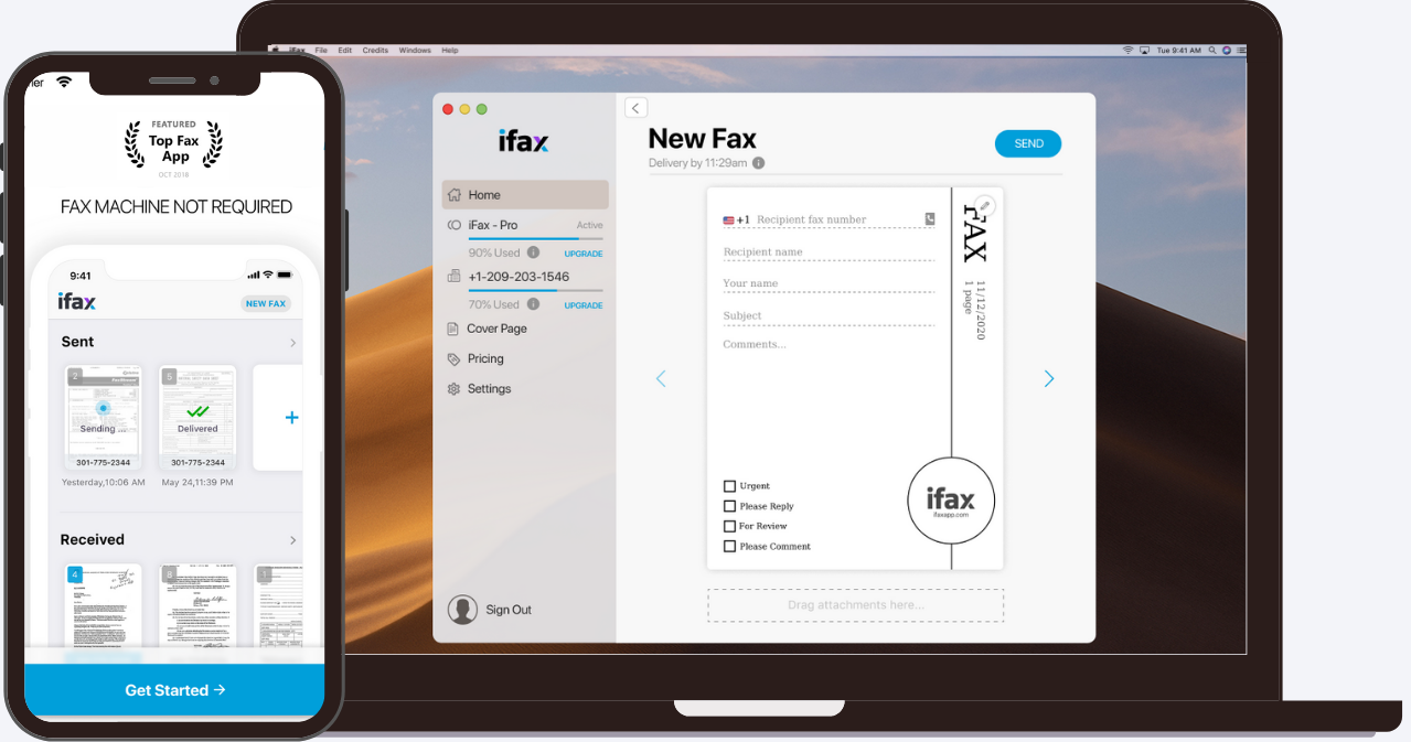 Fax Documents | 3 Easy Steps to Fax PDF or document online