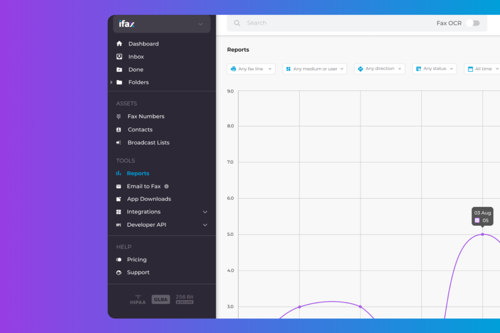 Fax Reports: Track Incoming and Outgoing Faxes - iFax