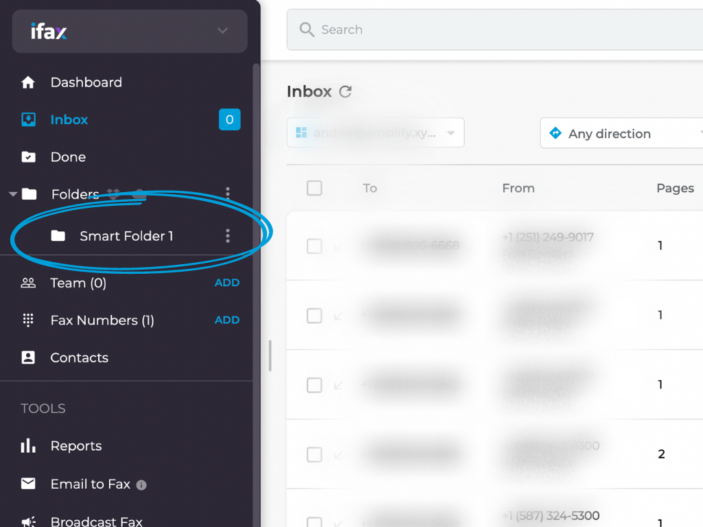 Smart Folders: An Easier Way to Manage Your Faxes - iFax