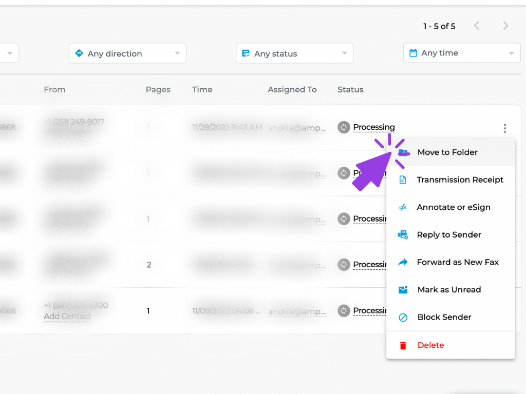 Smart Folders: An Easier Way to Manage Your Faxes - iFax