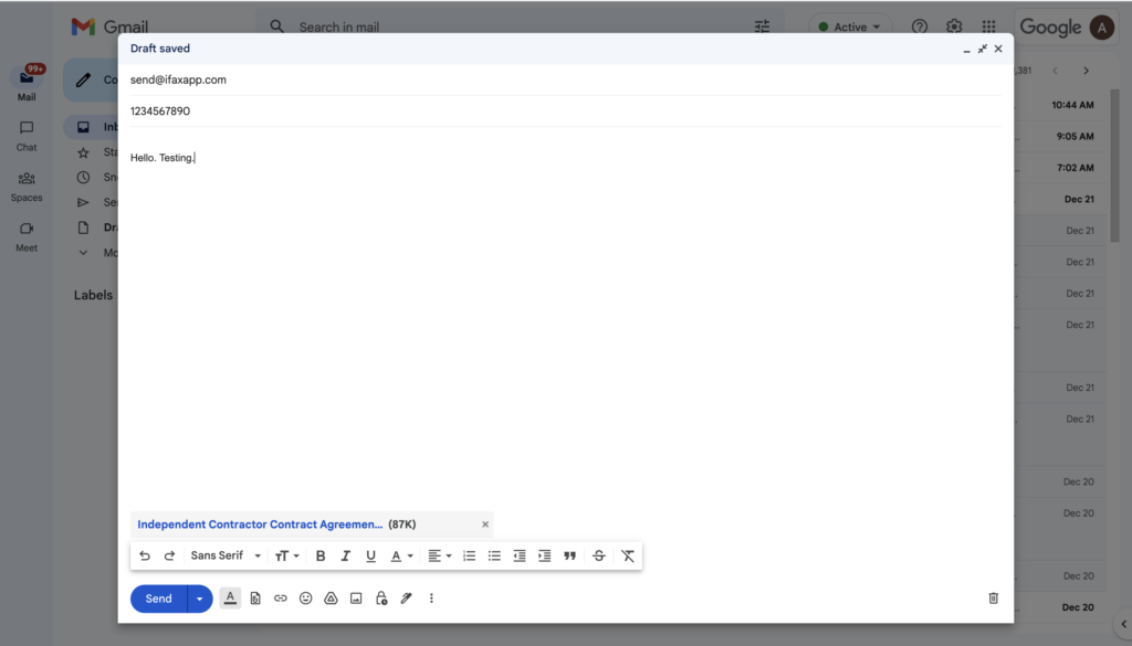 Fax From Gmail: A Quick and Simple Way to Send Documents - iFax