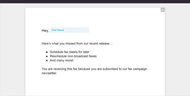 Personalized Fax: Make Every Customer Interaction a Success - iFax