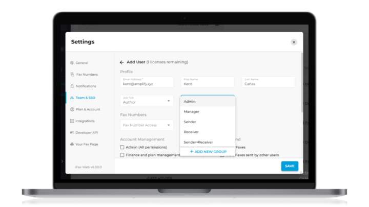 Team Setup and Configuration for Fax Management Efficiency | iFax