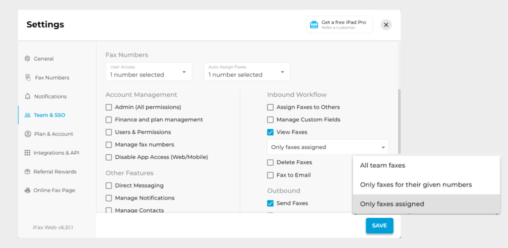 Fax User Management: Managing User Accounts and Permissions