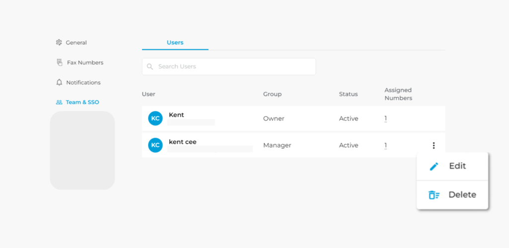 Fax User Management: Managing User Accounts and Permissions