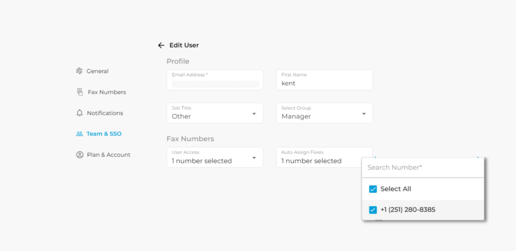 Fax User Management: Managing User Accounts and Permissions