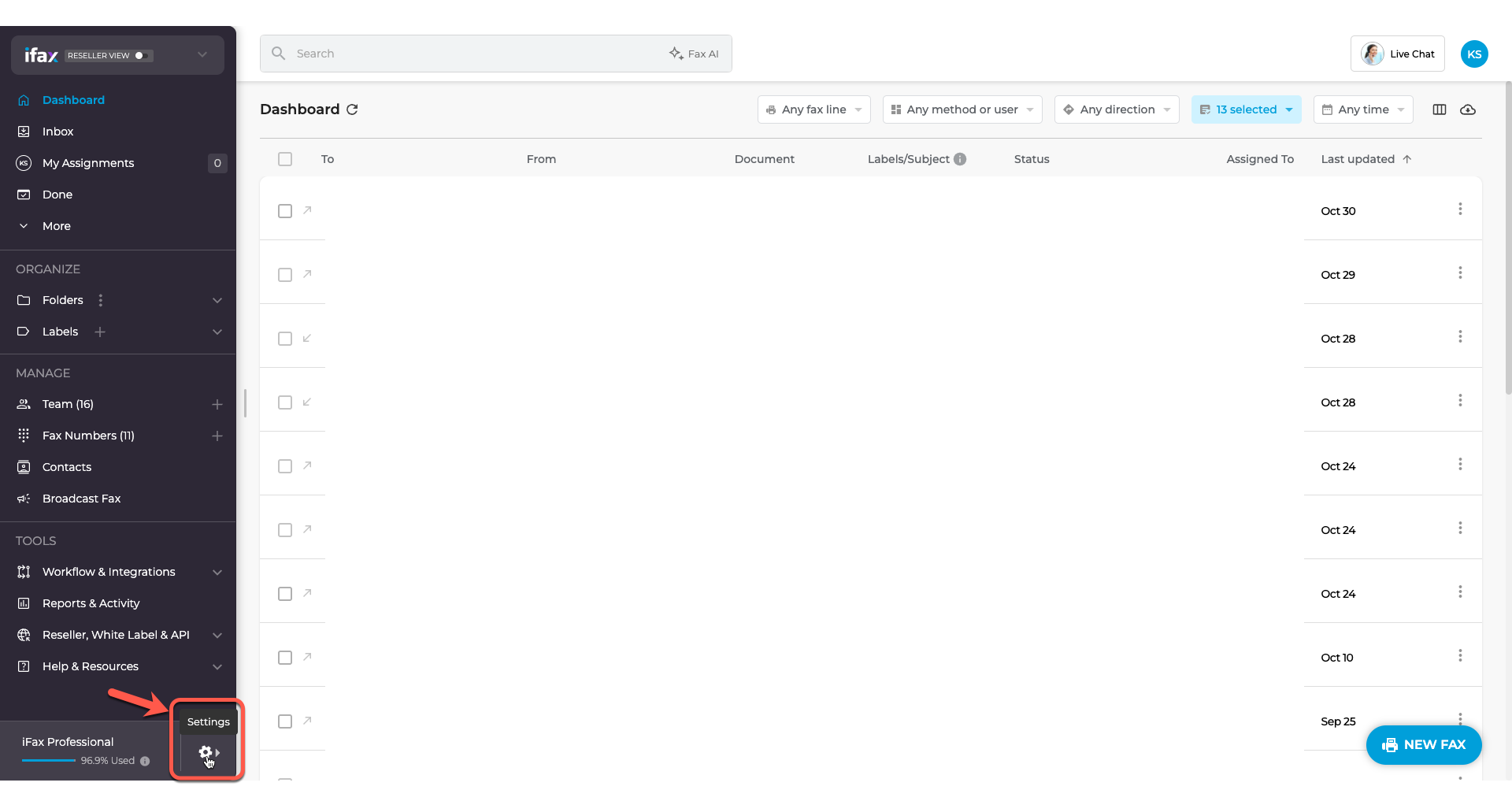 How to Enable Fax Notifications on iFax - iFax