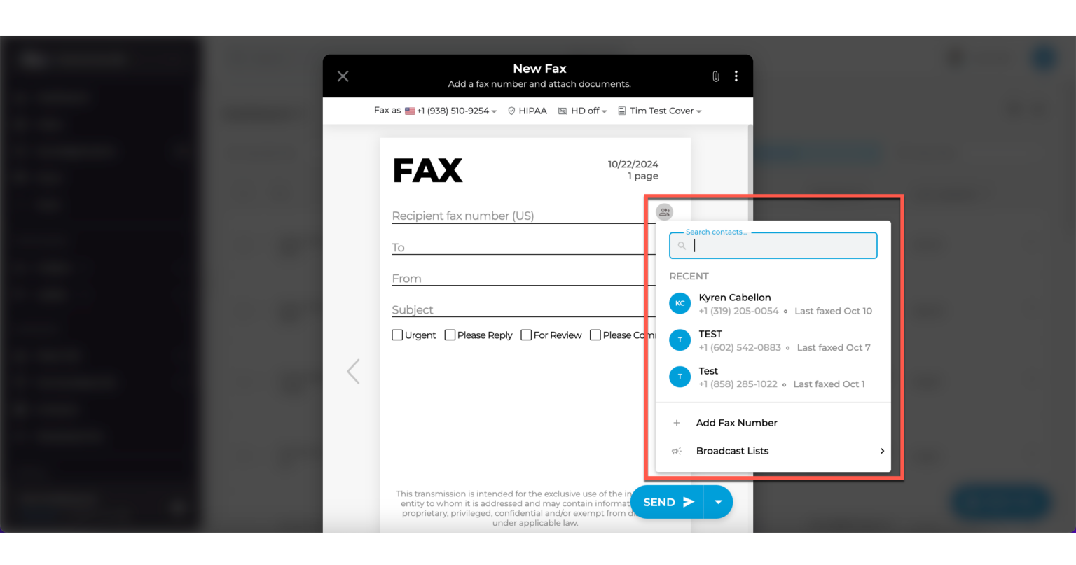 How to send a Fax - iFax