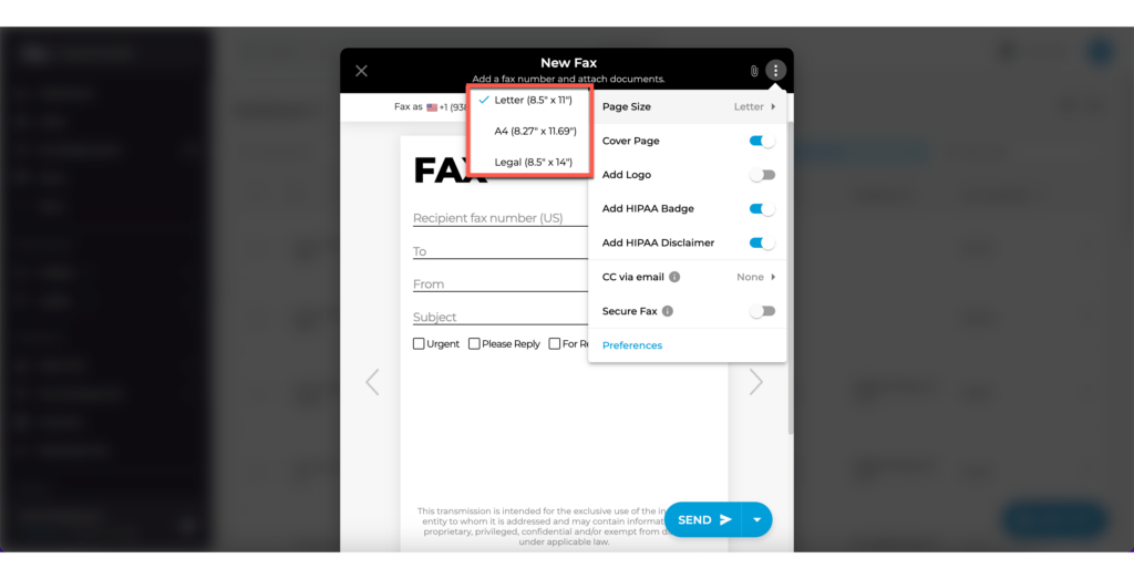 How to send a Fax - iFax