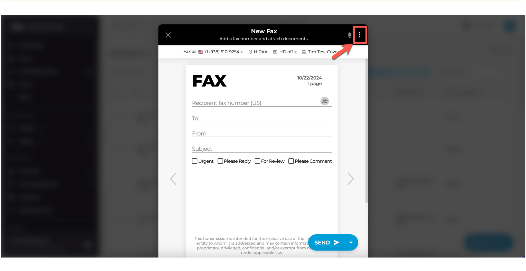 How to send a Fax - iFax