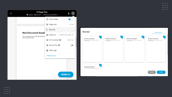 A Closer Look at the New Company Fax Page User Interface - iFax
