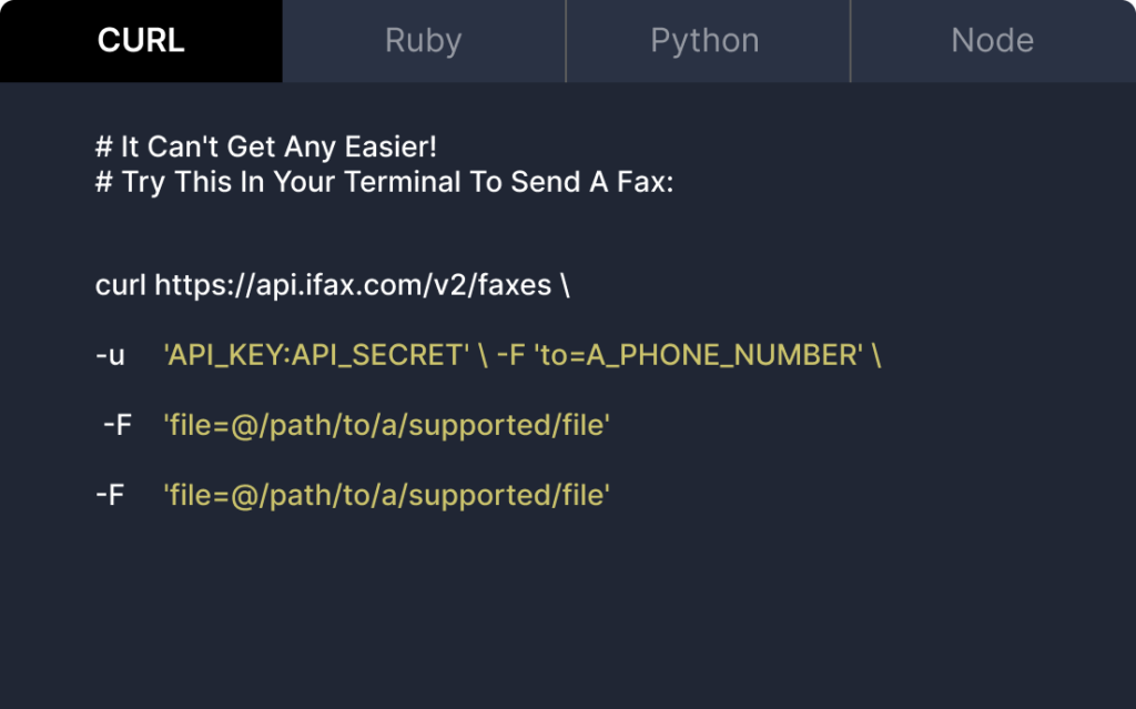Fax API for Business | Programmable Fax API for Developers