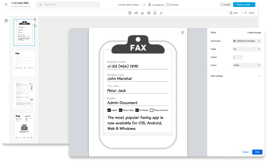 Print to Fax (Download the Print2Fax driver for FREE)