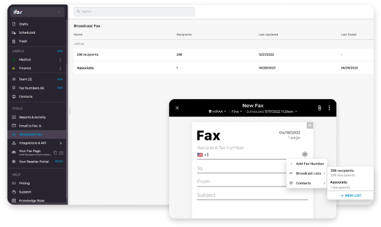 Fax Broadcasting Service [Free Demo and Trial]