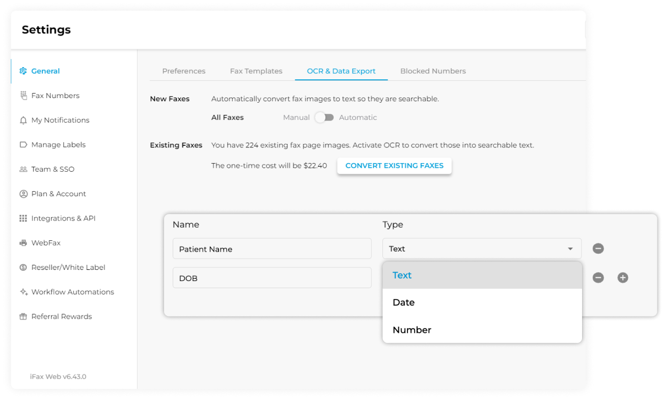 Fax OCR: Convert fax documents into machine-readable texts