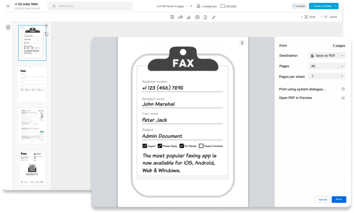 Print to Fax (Download the Print2Fax driver for FREE)