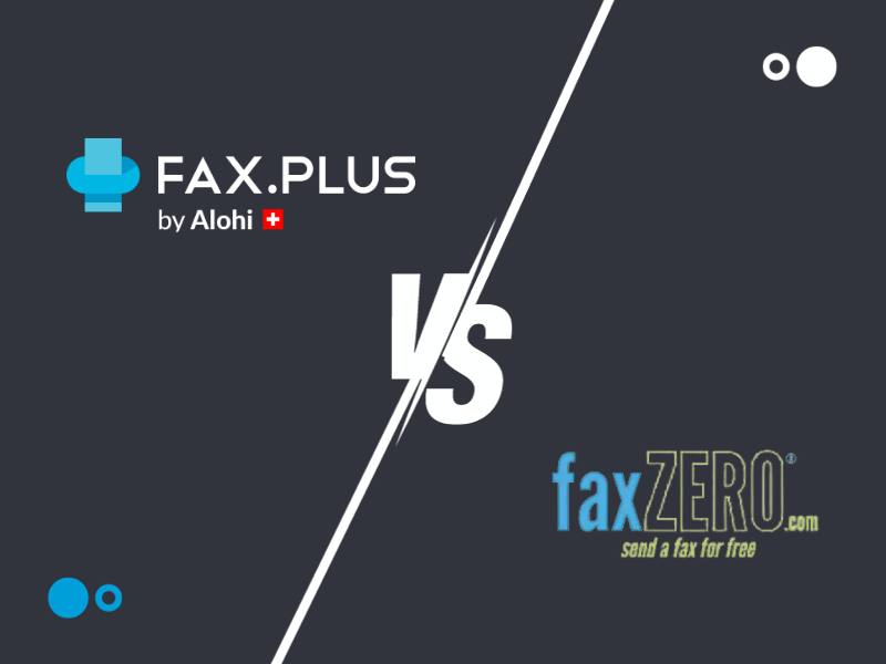 FaxPlus vs FaxZero: Fax Service Comparison