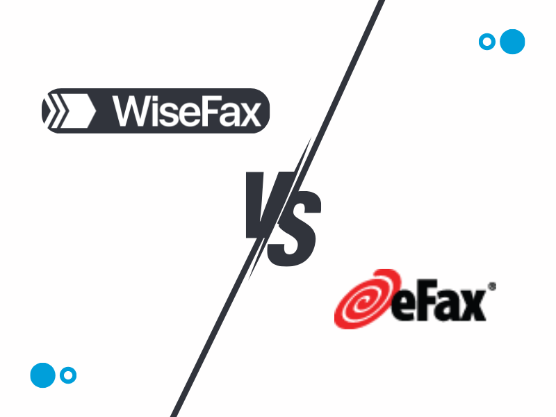 WiseFax vs eFax Comparison