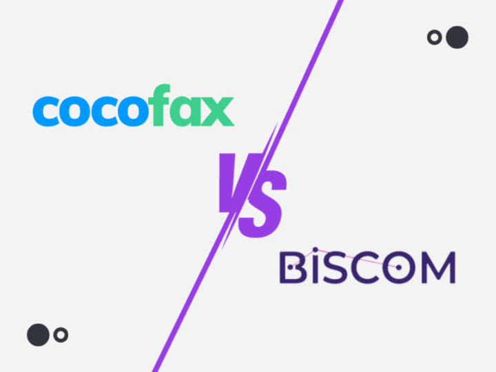 CocoFax vs Biscom: 2025 Comparison