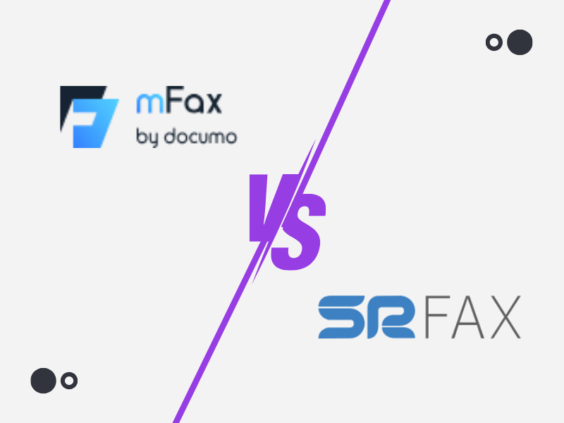 mFax vs SRFax: Fax Service Comparison