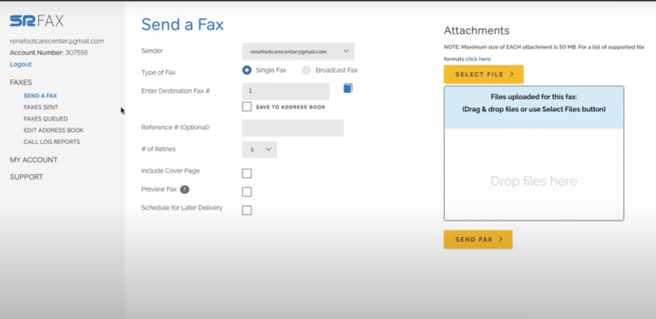 FAXAGE vs SRFax: Fax Service Comparison