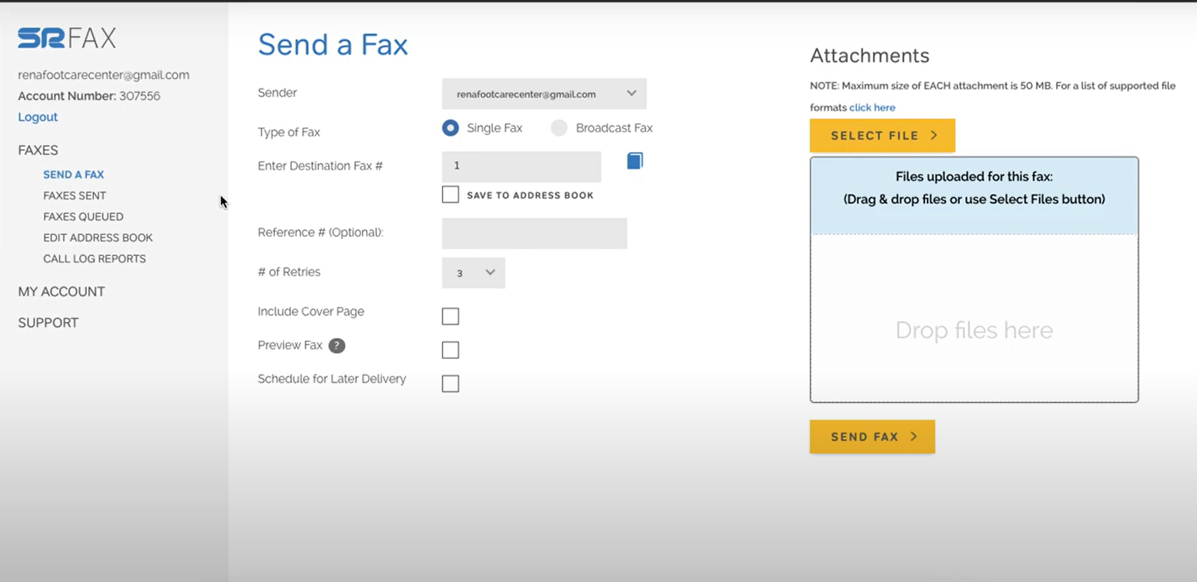 FAXAGE vs SRFax: Fax Service Comparison
