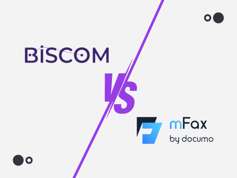 Compare Biscom vs mFax in 2024