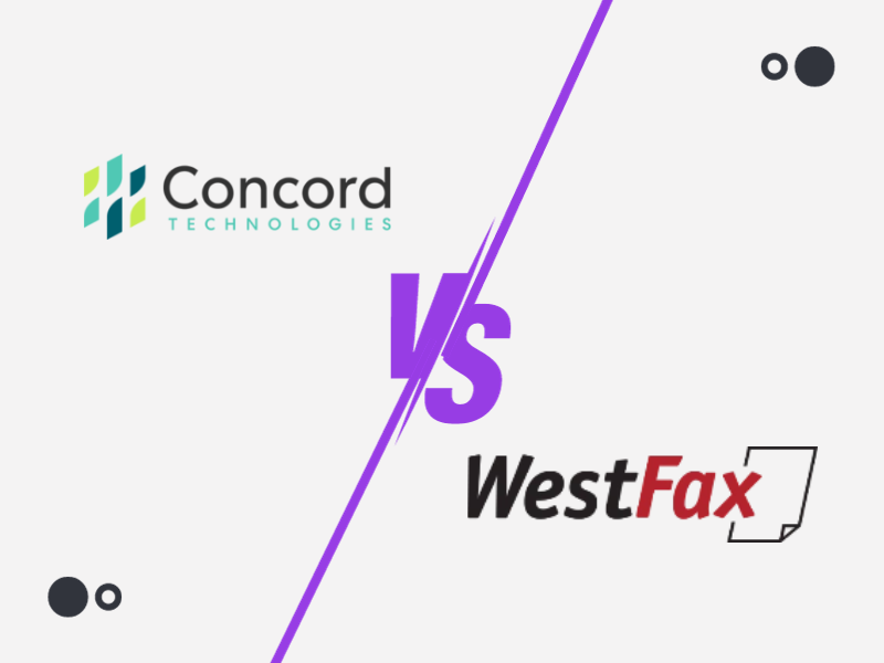 Concord vs WestFax: Fax Service Comparison