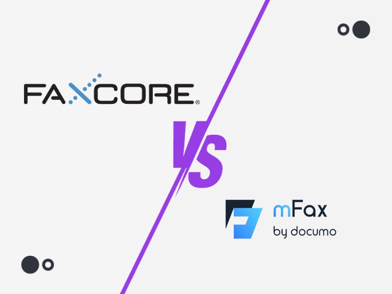 FaxCore vs mFax