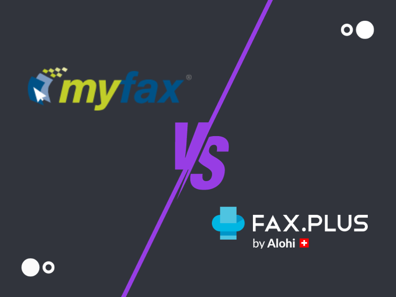 MyFax vs FaxPlus: Fax Service Comparison