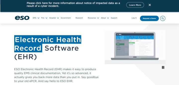 ESO EHR System Overview: Features, Pricing