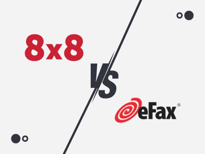8x8 vs eFax: Fax Service Comparison