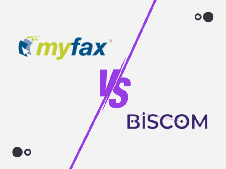 MyFax vs Biscom: Fax Service Comparison