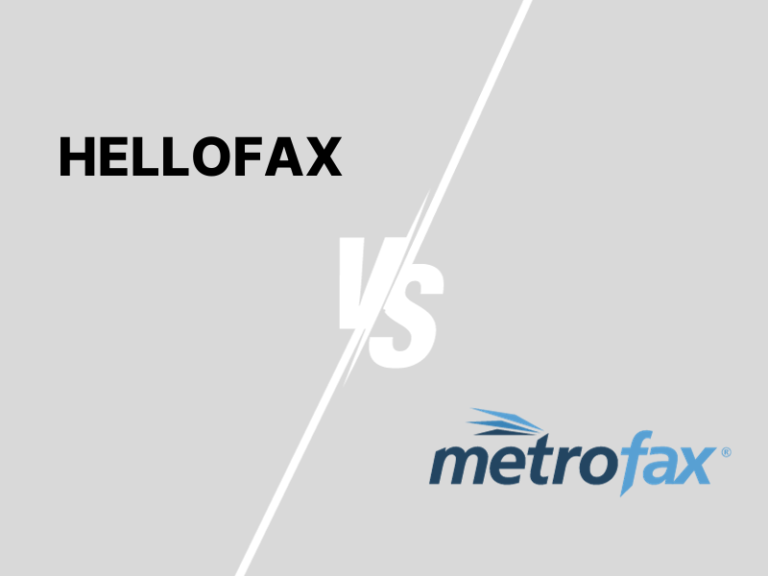 HelloFax vs MetroFax (Fax Features Comparison)