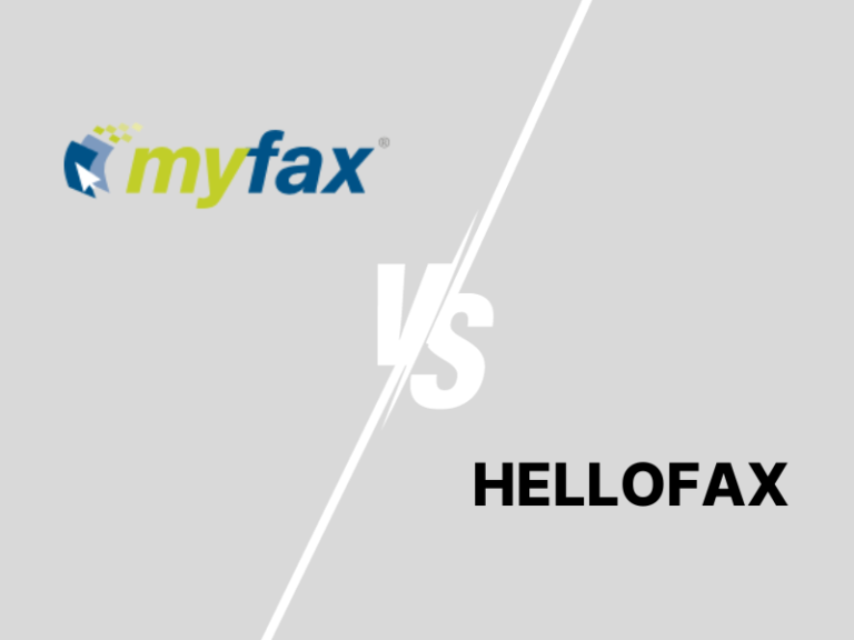 MyFax vs HelloFax (Features Breakdown)