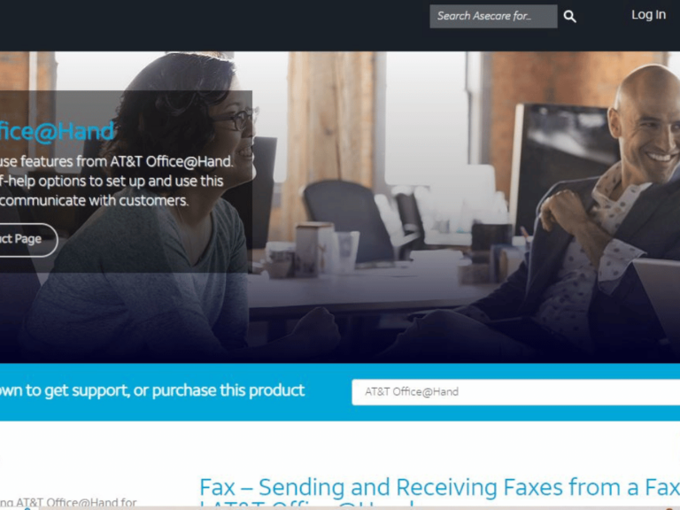 ATT Fax: Faxing Online Using AT&T