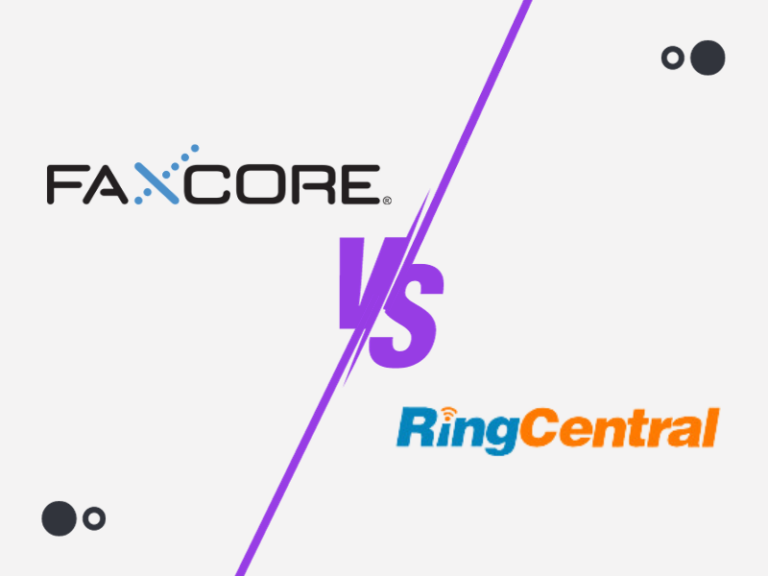 FaxCore vs RingCentral (Fax Service Review)