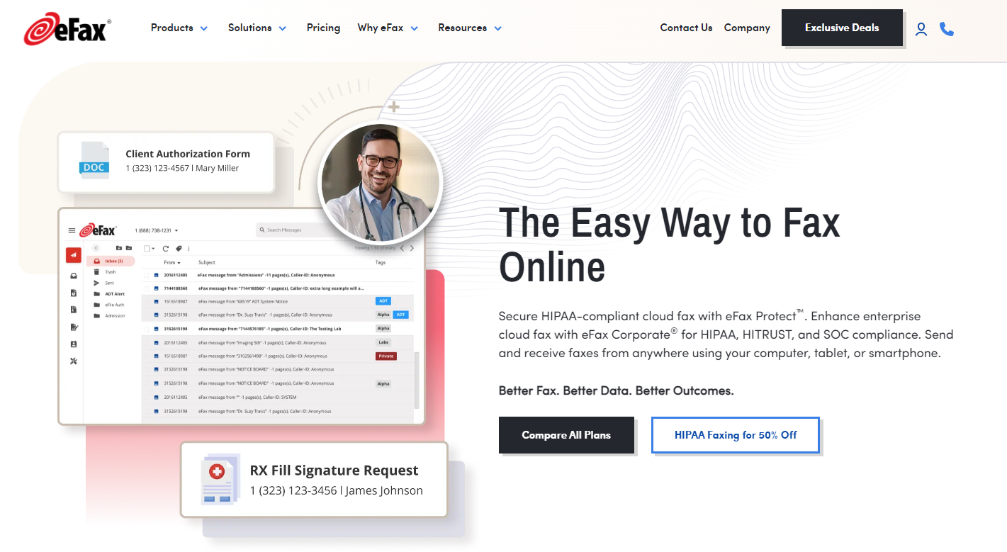 Best PHIPA Compliant Fax Solutions in 2025 - iFax Named Top Choice for ...