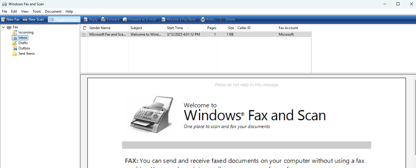 How to Fax From Windows 11
