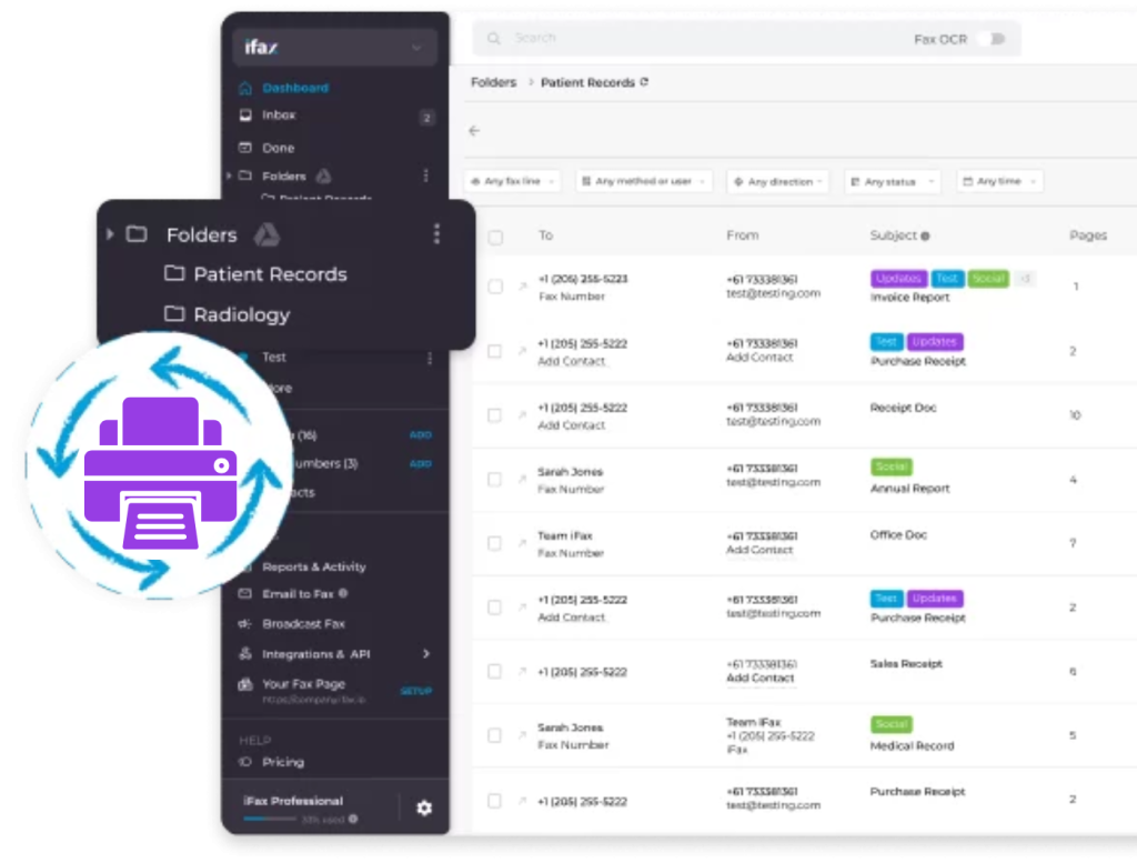 MFP Fax Support and Integration