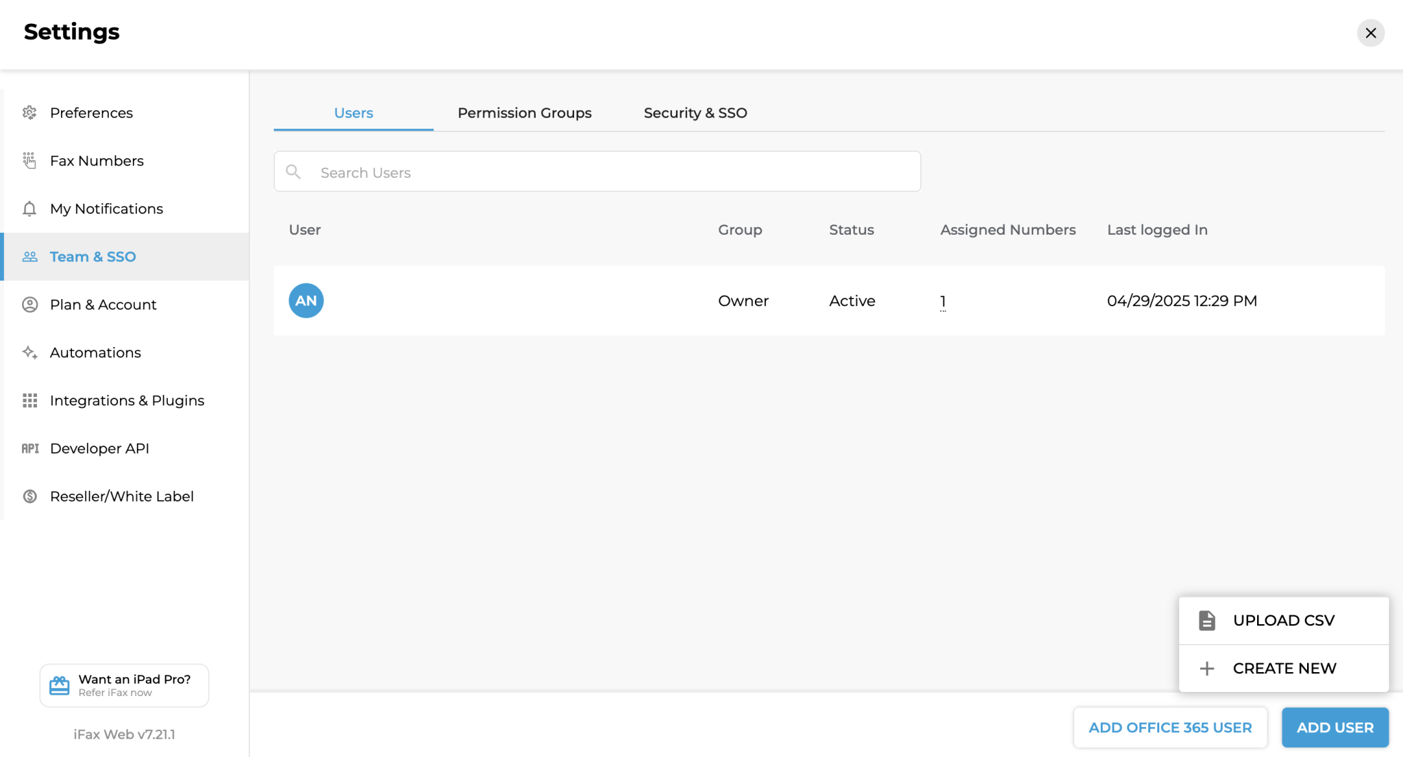 Fax User Management: Managing User Accounts and Permissions