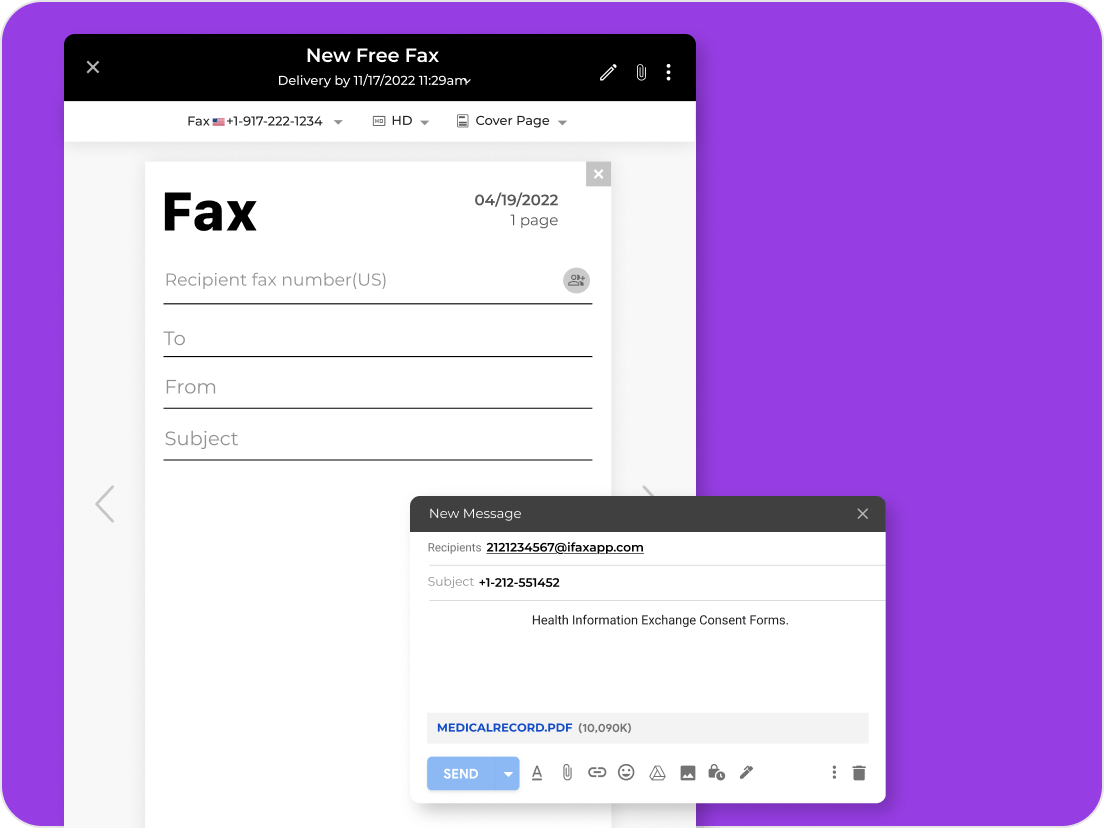 Email to Fax: Send Fax From Email Using Gmail, Outlook, iCloud, Yahoo Mail