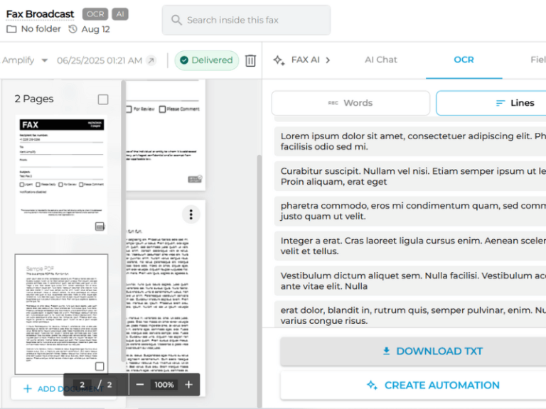 How to Convert Faxed Documents into Editable Text Using Fax OCR